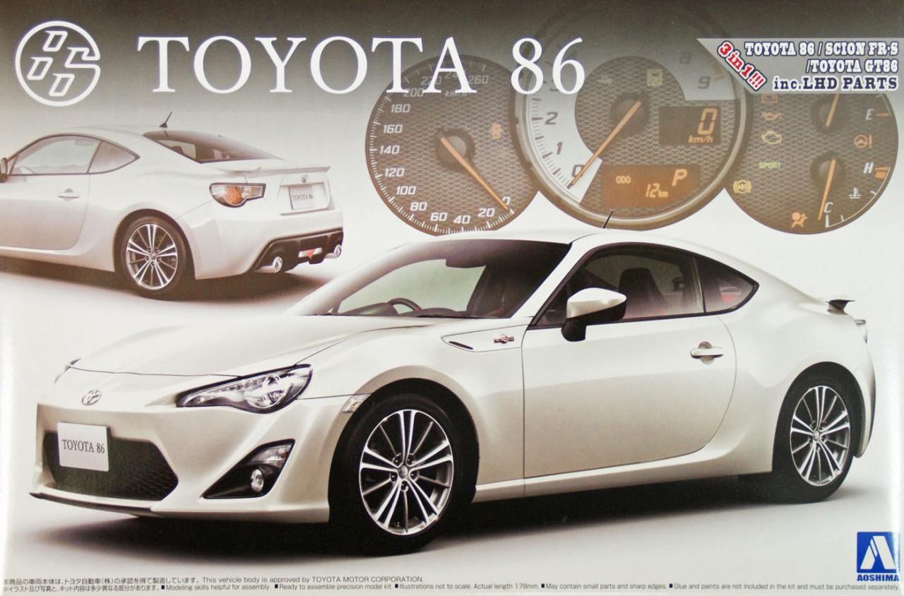 FS: 1/24 Toyota 86 scale model Aoshima | Toyota Nation Forum